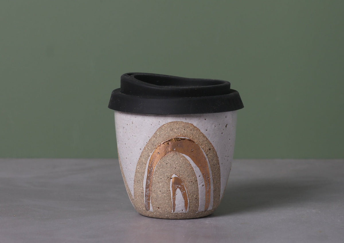 GOLD RAINBOW EARTH CUP - S/M/L – Liquorice Moon Studios